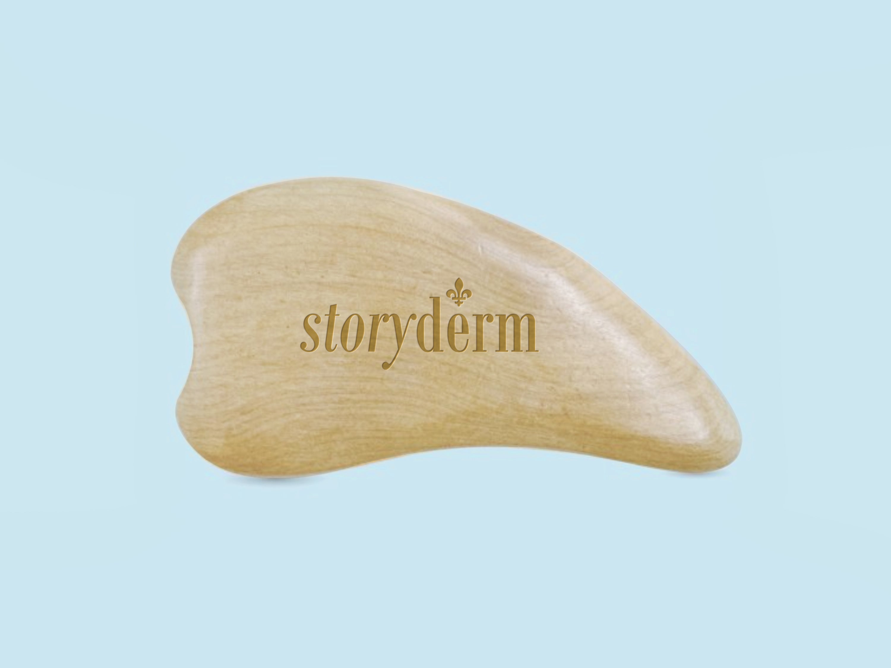 Storyderm Wood Gua Sha – Pure Aesthetics & Skincare